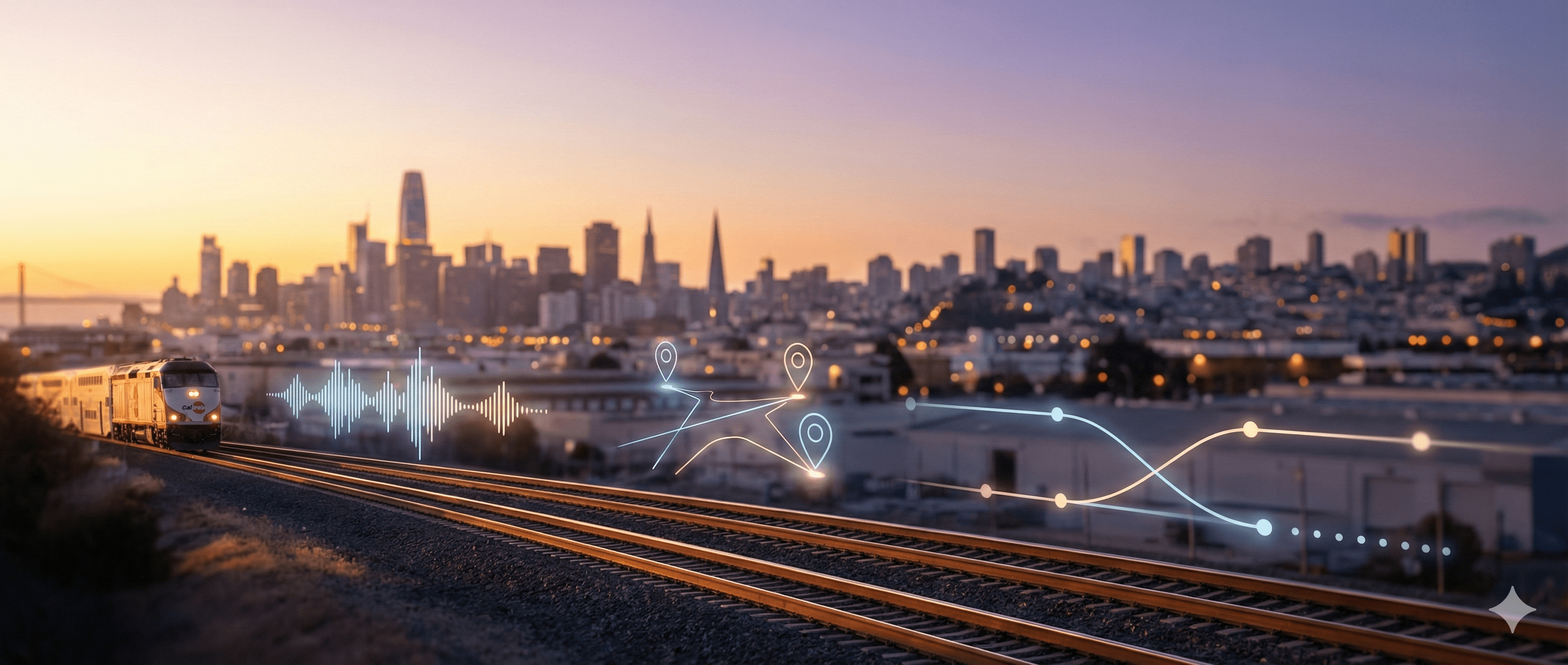 CalTrain AI - Real-Time Train Schedules